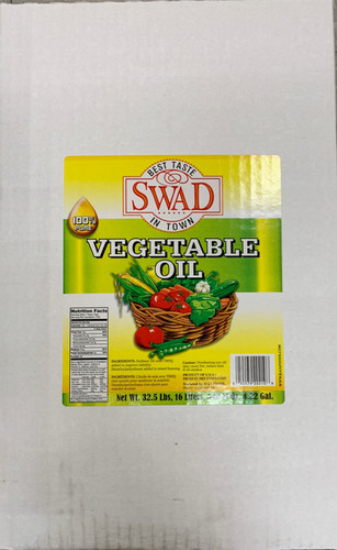 Swad vegetable oil 32.5 lbs | Geo super market & h