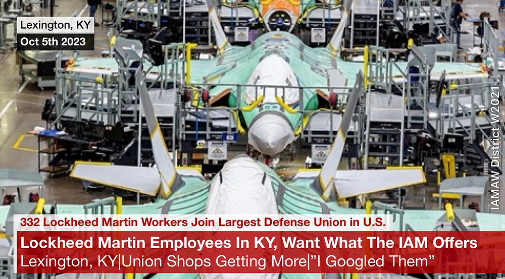 Lockheed Martin Employees Join IAMAW