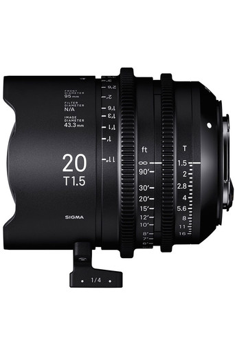 SIGMA FF High speed Prime 20mm T1.5 | i-7 Official Site