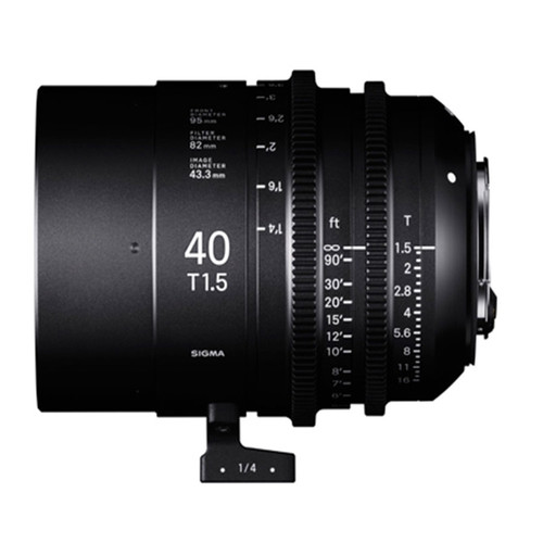 SIGMA FF High speed Prime 40mm T1.5 | i-7 Official Site