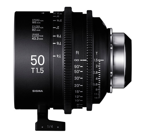 SIGMA FF High speed Prime 50mm T1.5 | i-7 Official Site