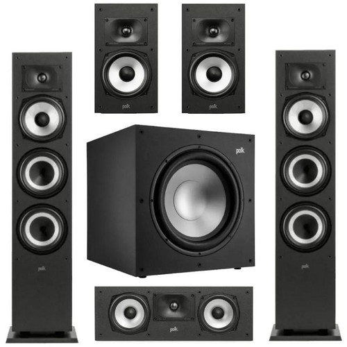 Polk Audio 5.1 Home Theatre Speaker System | One Touch Electronics