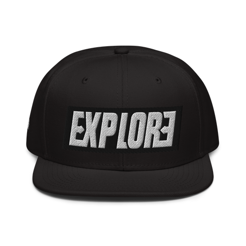 Explore Apparel Bar Snapback Hat | Explore Apparel