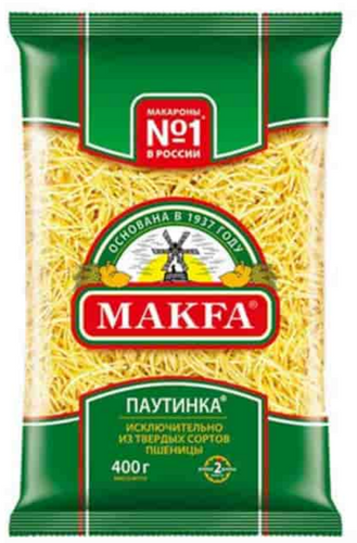 Макароны Макфа вермишель паутинка | Деликатес