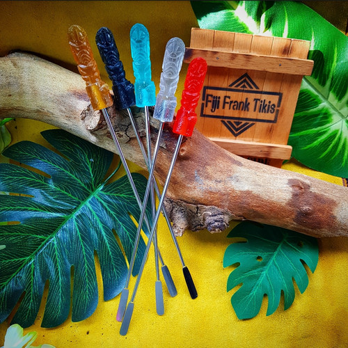 (Resin) Tiki Lala Swizzle Stick | Fiji Frank Tikis