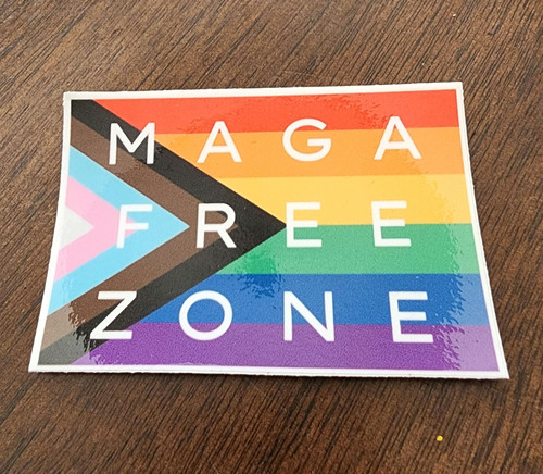 MAGA Free Zone Sticker | Shindig Entertainmen