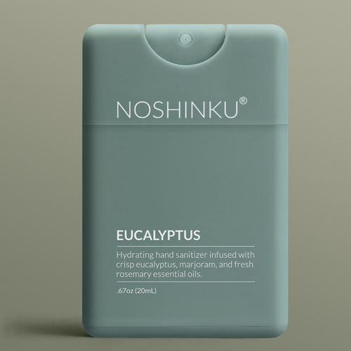 REFILLABLE Eucalyptus Moisturizing Pocket Hand Sanitizer | Floral & Flannel
