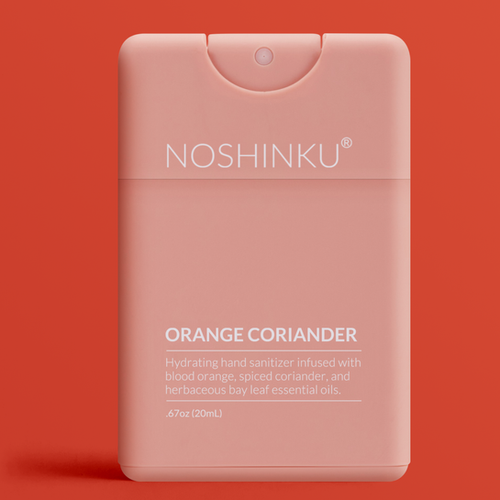 Refillable Orange Coriander Moisturizing Hand Sanitizer | Floral & Flannel