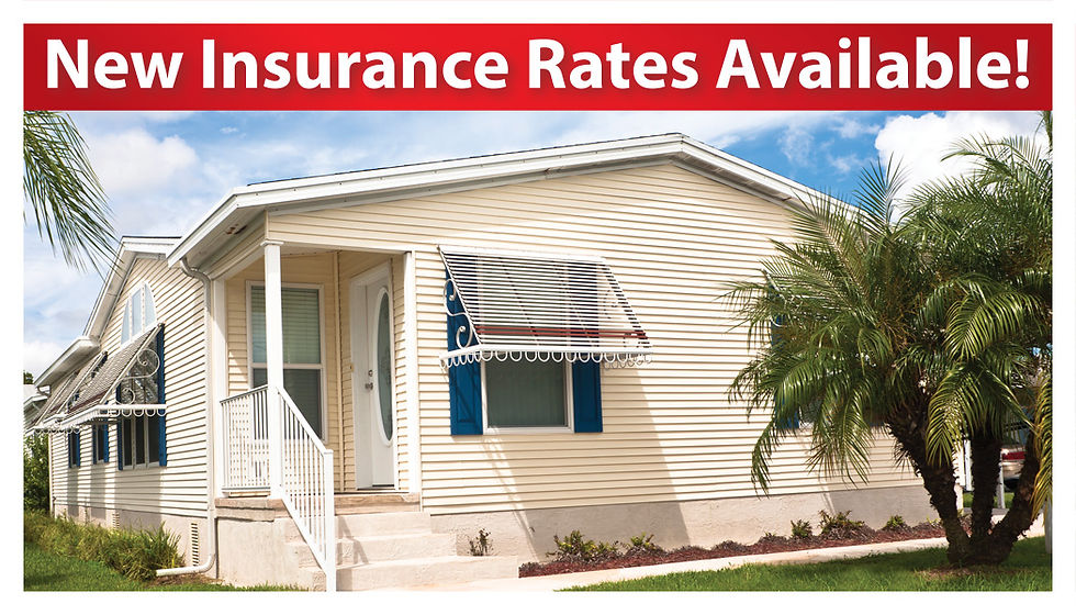 Manufactured Mobile Home | Ruggeri Insurance | Florida