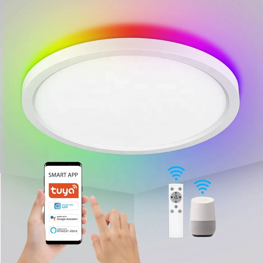 Smart Wi-Fi LED 12" Ceiling Light | Gadget.TT