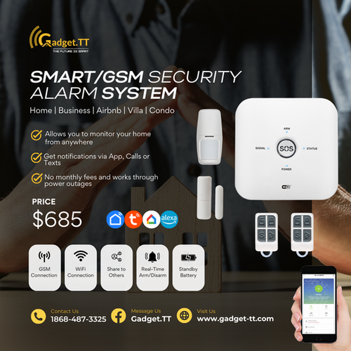 Wi-Fi /GSM Security Alarm System | Gadget.TT