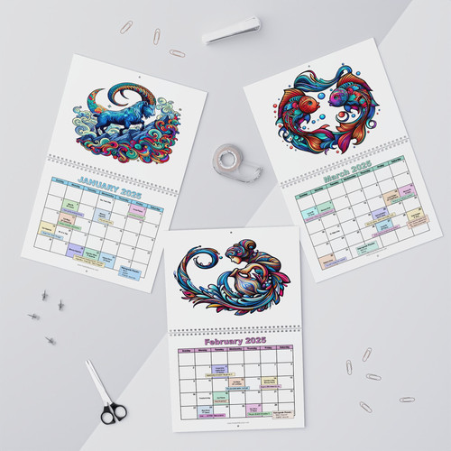 2025 Transit Calendar | Astrology Style | Heal With Bonnie