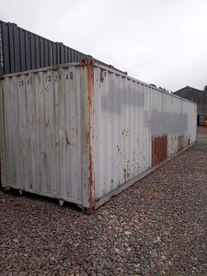 40ft X 8ft USED SHIPPING CONTAINER | Lift & Shift Ltd