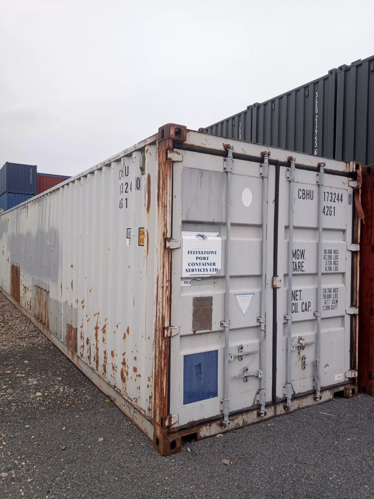 40ft X 8ft USED SHIPPING CONTAINER | Lift & Shift Ltd