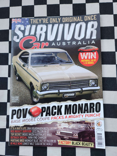Survivor Car Australia Magazine #11 Barn Find GTHO GS GTS GTR A9X SLR ...