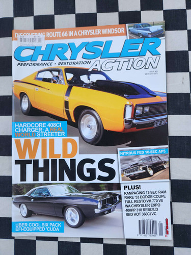 Chrysler Action Magazine #11 Valiant Pacer Charger Drifter Dodge ...