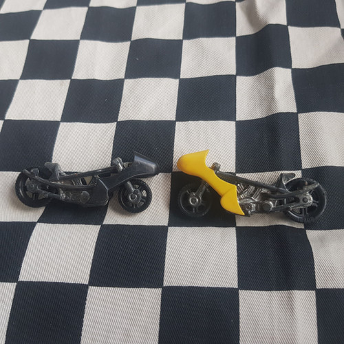 Vintage Loose Corgi Motorcycles Choice of Yellow & Black | kustomkollector