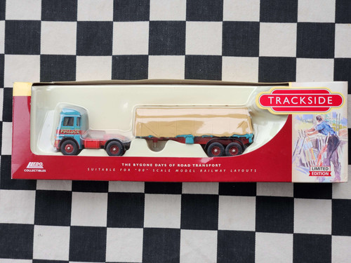 LLedo Trackside 1/76 OO Gauge ERF LV Sheeted Trailer Pollock Truck ...