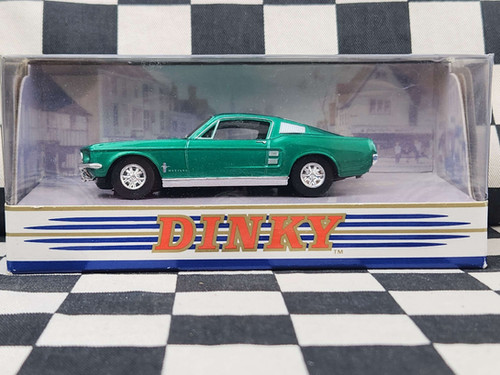 Dinky 1:43 1967 Ford Mustang Fastback Green | kustomkollector