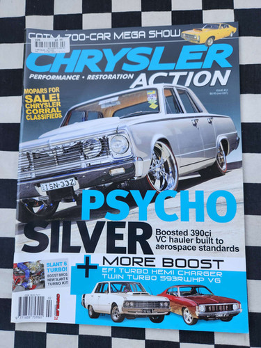 Chrysler Action Magazine #12 Valiant Pacer Charger Drifter Dodge ...