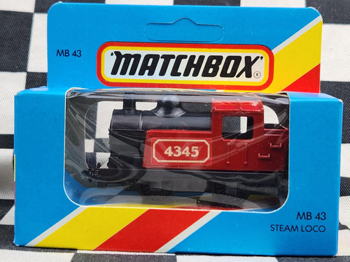 Matchbox 1981 Blue Box Steam Loco | kustomkollector
