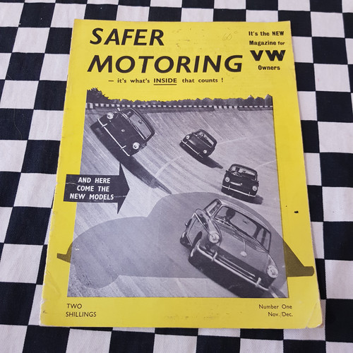 VW owners Magazine Safer Motoring Number 1 1961 | kustomkollector