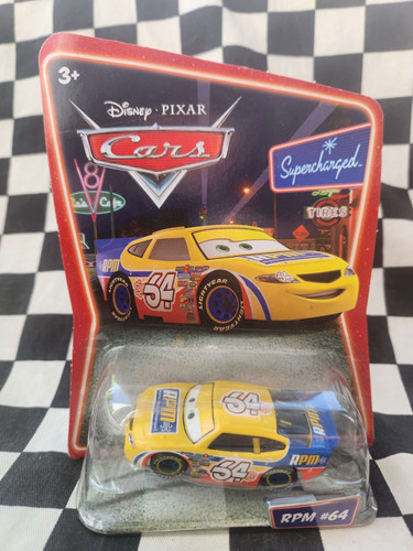 Disney Pixar Cars Supercharged RPM #64 | kustomkollector