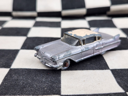 Vintage Loose Matchbox Lesney Cadillac Sixty Special MAROON BASE ...