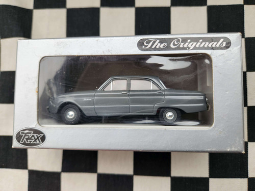 Trax 1:43 Ford Falcon XK Sedan Grey TR26E | kustomkollector
