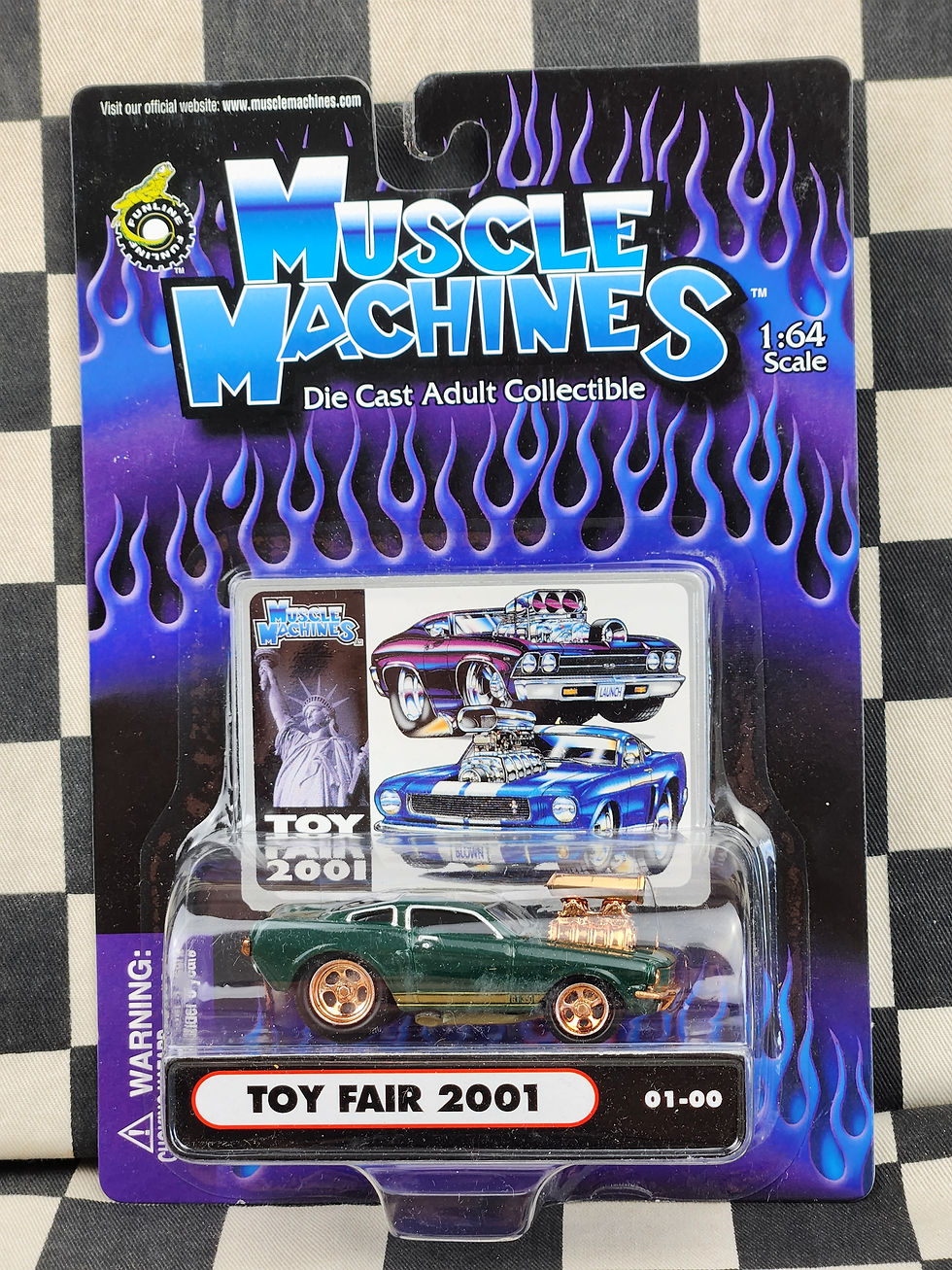 Muscle Machines USA Toy Fair 2001 Exclusive Mustang GT350 | kustomkollector