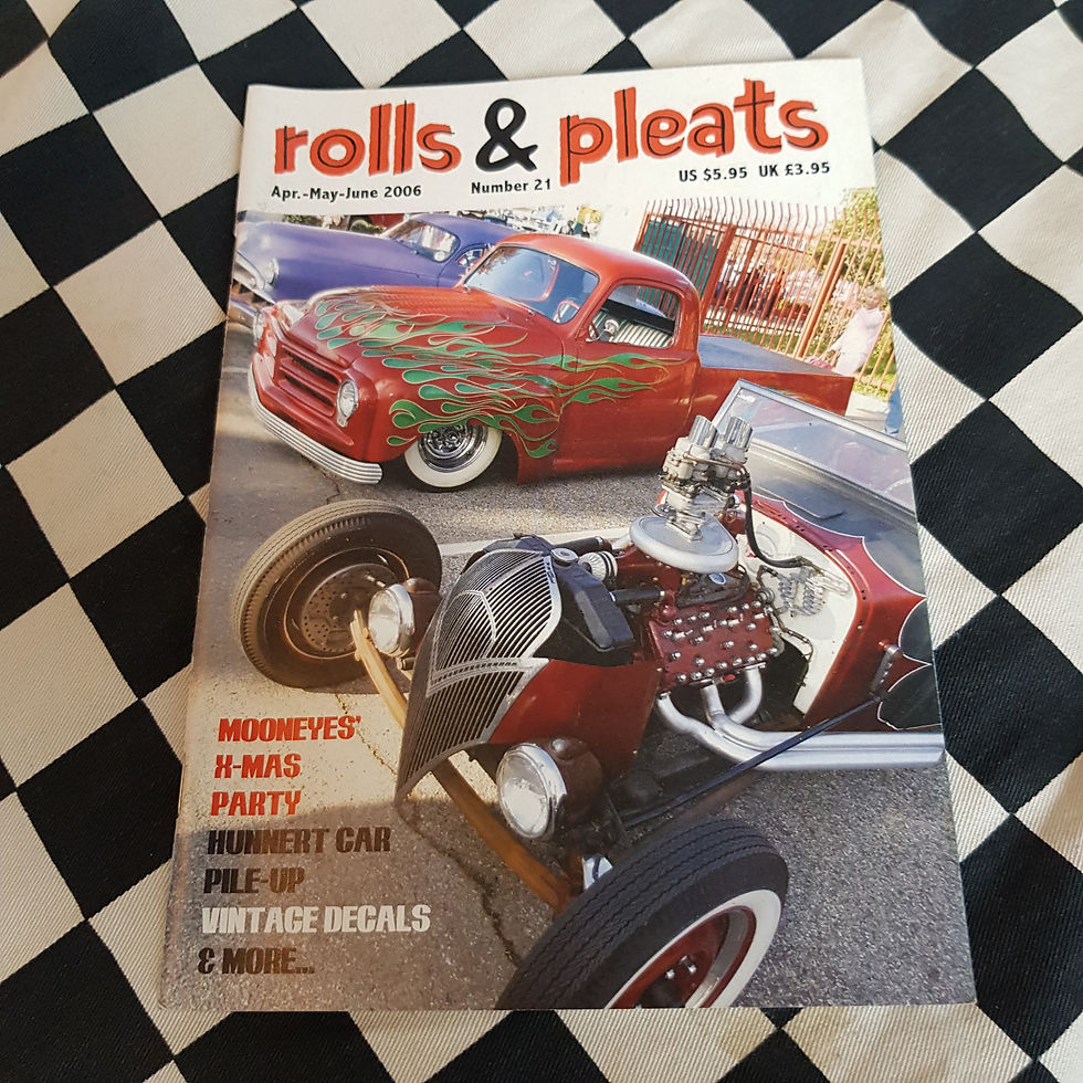 Rolls & Pleats #21 Traditional Hot Rod Magazine | kustomkollector