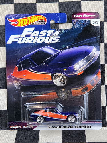 Hot Wheels Premium Fast & Furious Fast Rewind Nissan Silvia CSP311 ...