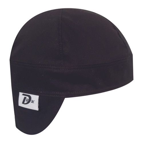 Black Solid Welding Cap | DBK Welding Caps