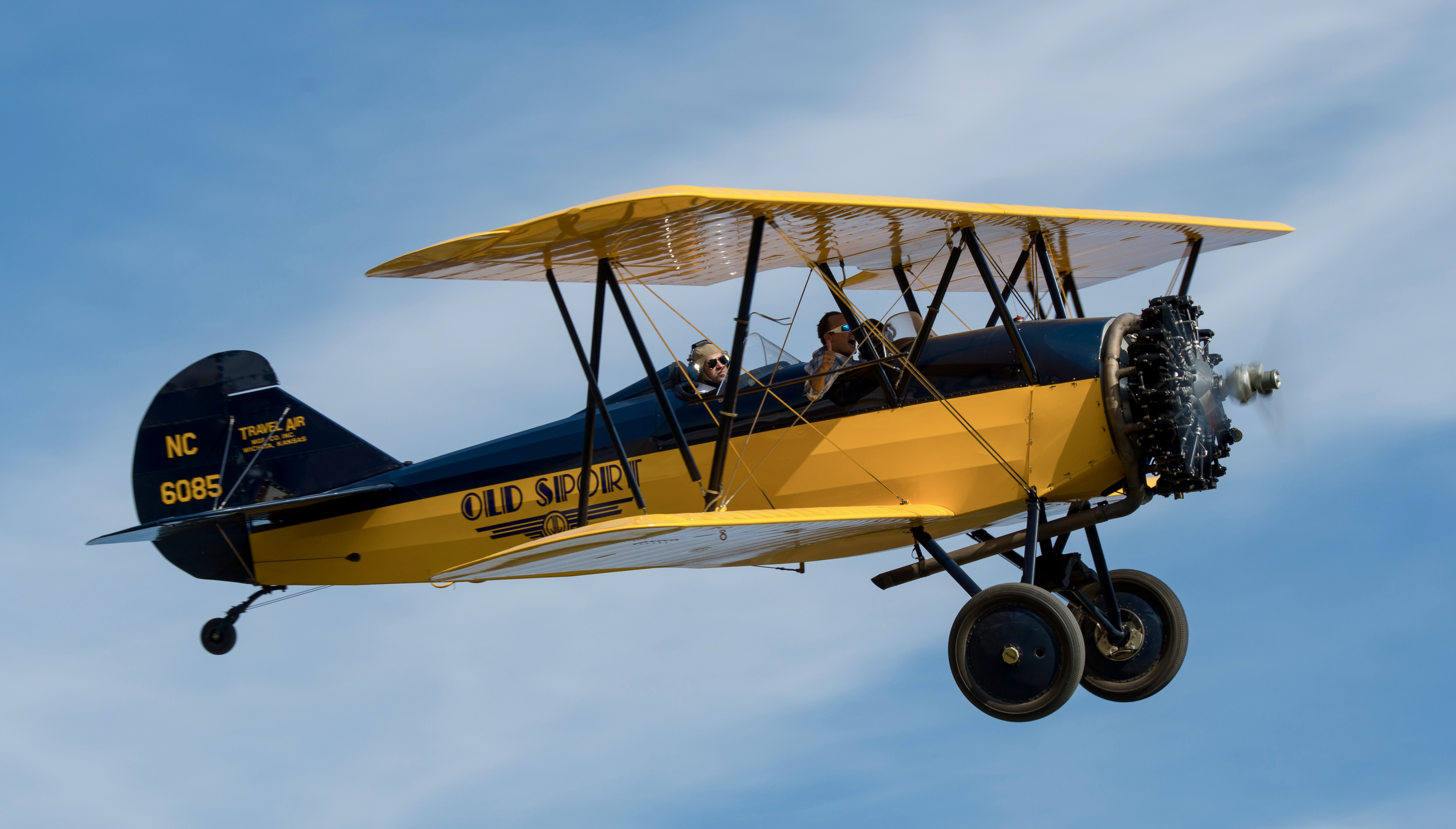 Biplane Rides over Texas
