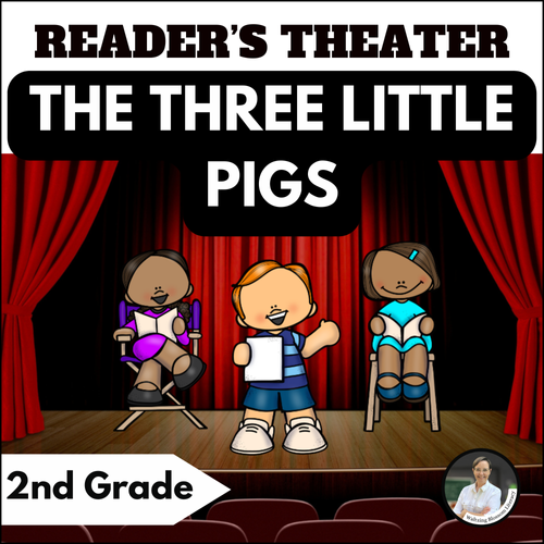 Reader’s Theater Script, Decodable Folktale, The Three Little Pigs, 2nd ...