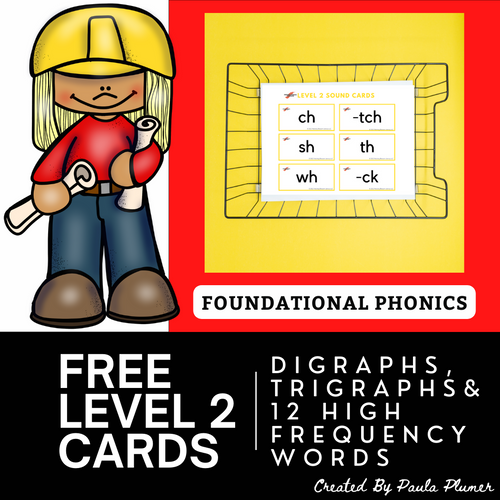Free Phonics Flash Cards 2: Master Digraphs and Trigraphs for Early ...