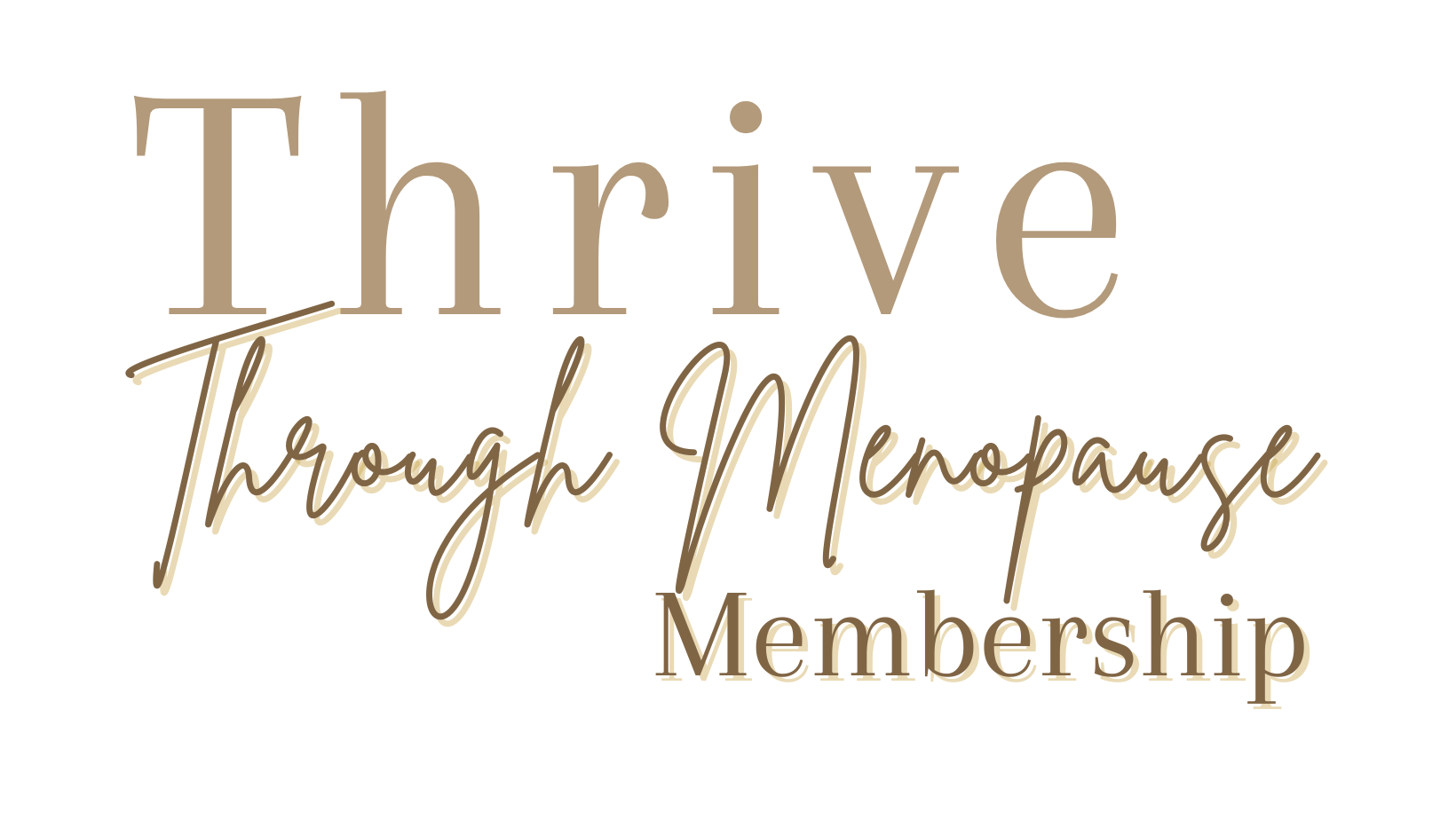 Thrive - Membership | Serenity-therapies