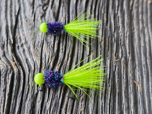 Chartreuse/Junebug/Chartreuse 2 pack | Junior's Jigs
