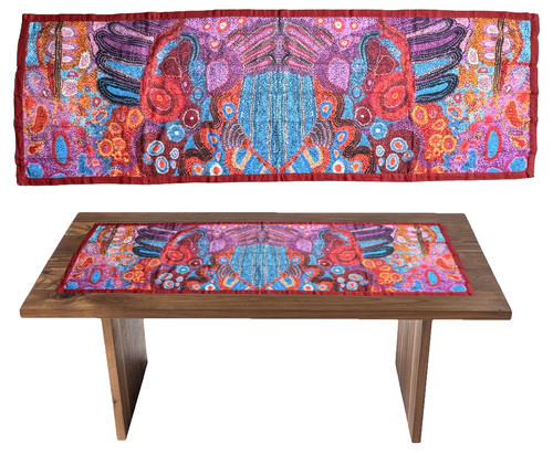 ABORIGINAL TABLE RUNNER - 150x45cm - COTTON - ANDREA ADAMSON ...