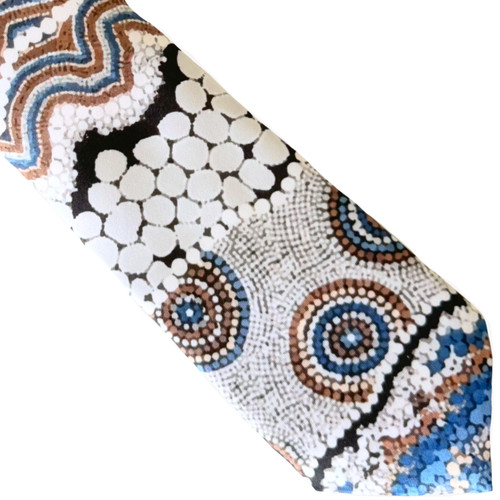 ABORIGINAL TIE - GIFT BOXED - GARDINER-DODD, AUSTRALIA, INDIGENOUS ...