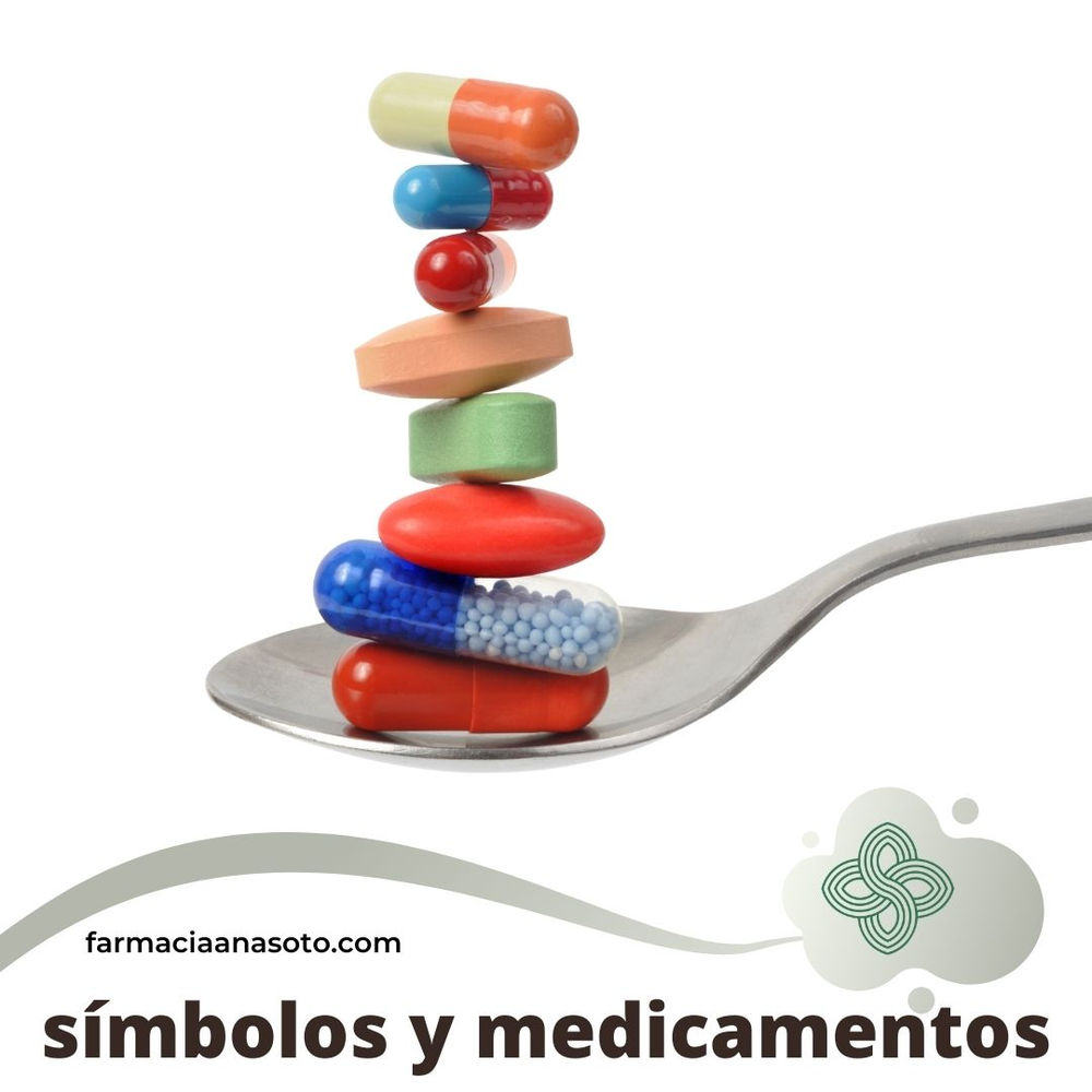 Los símbolos de los medicamentos