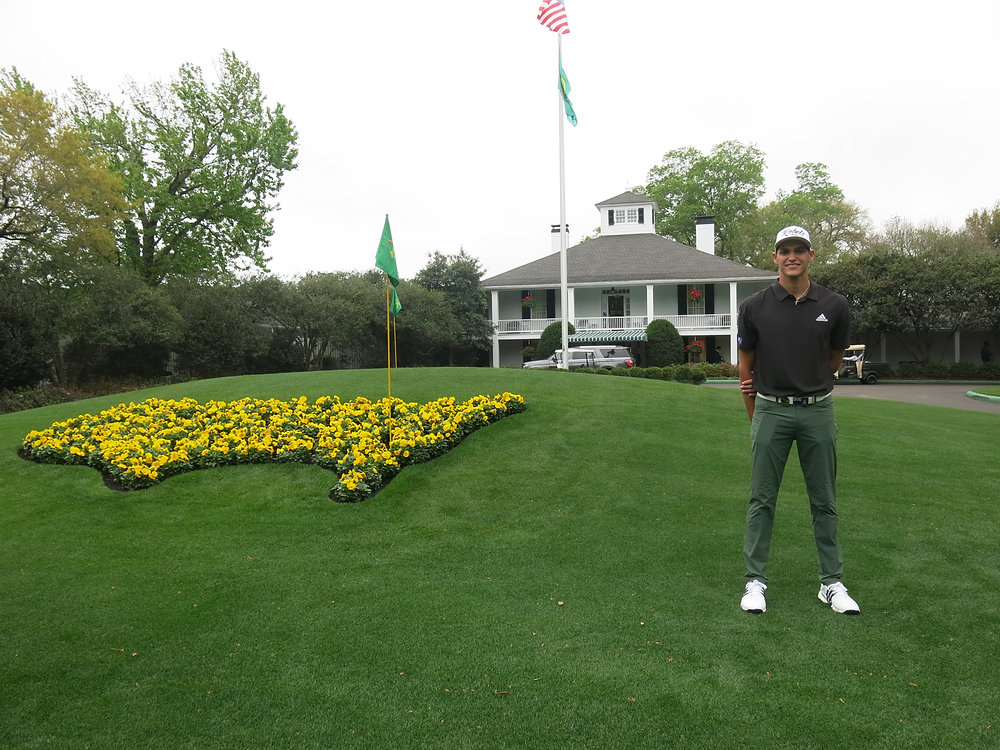 Arranca el sueño de Aaron Jarvis en Augusta