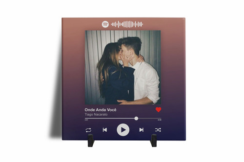 Azulejo Interativo Spotify | Loja Zorus