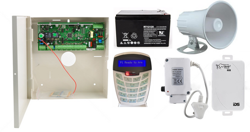 IDS X64 8 Zone Alarm Kit Including Xwave2 Bus Wireless Zone Hub | Quick SA