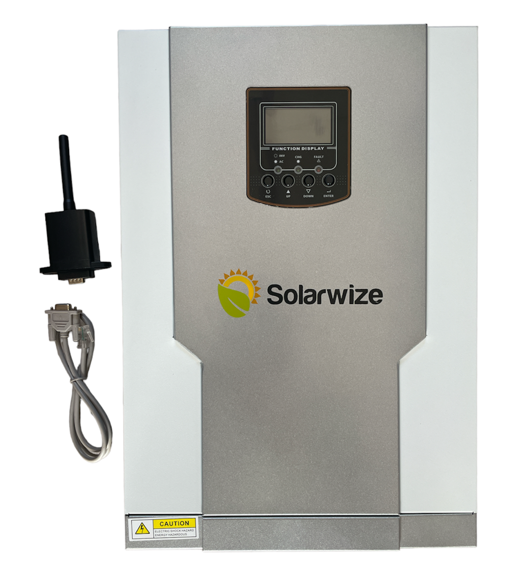 Solarwize 5000VA/5000W 48V Hybrid Inverter with Built-in 80A MPPT Charger | Quick SA