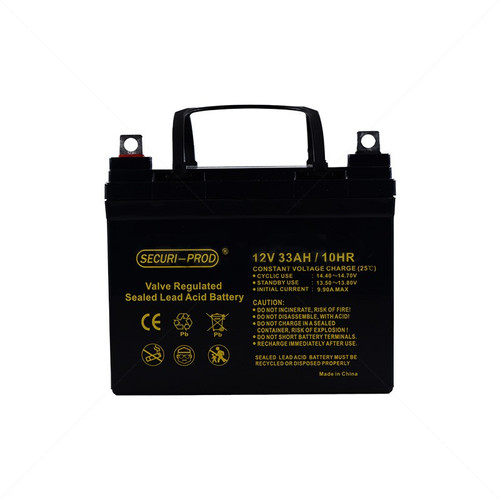 Securi-prod 12V 33Ah Sealed Lead Acid Battery | Quick SA