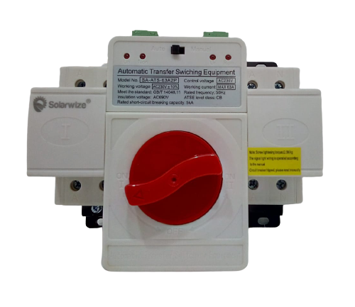 Solarwize Automatic Changeover Switch 2 Pole | Quick SA