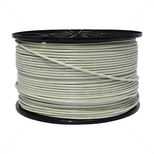 500m CAT6 Cable Solid Copper Indoor Grey | Quick SA