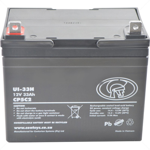 Securi-prod 12V 33Ah Sealed Lead Acid Battery | Quick SA