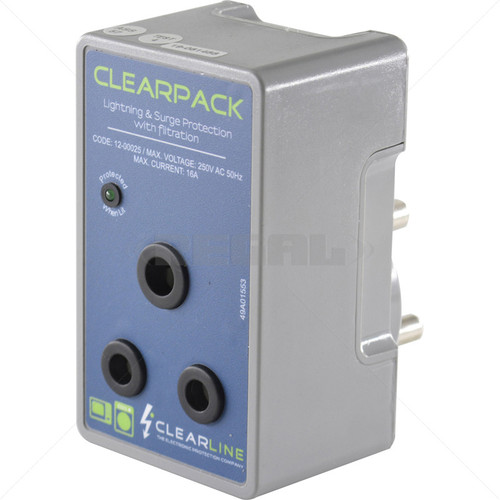 Clearline Mains Surge Protect Socket 16A Plug-in | Quick SA